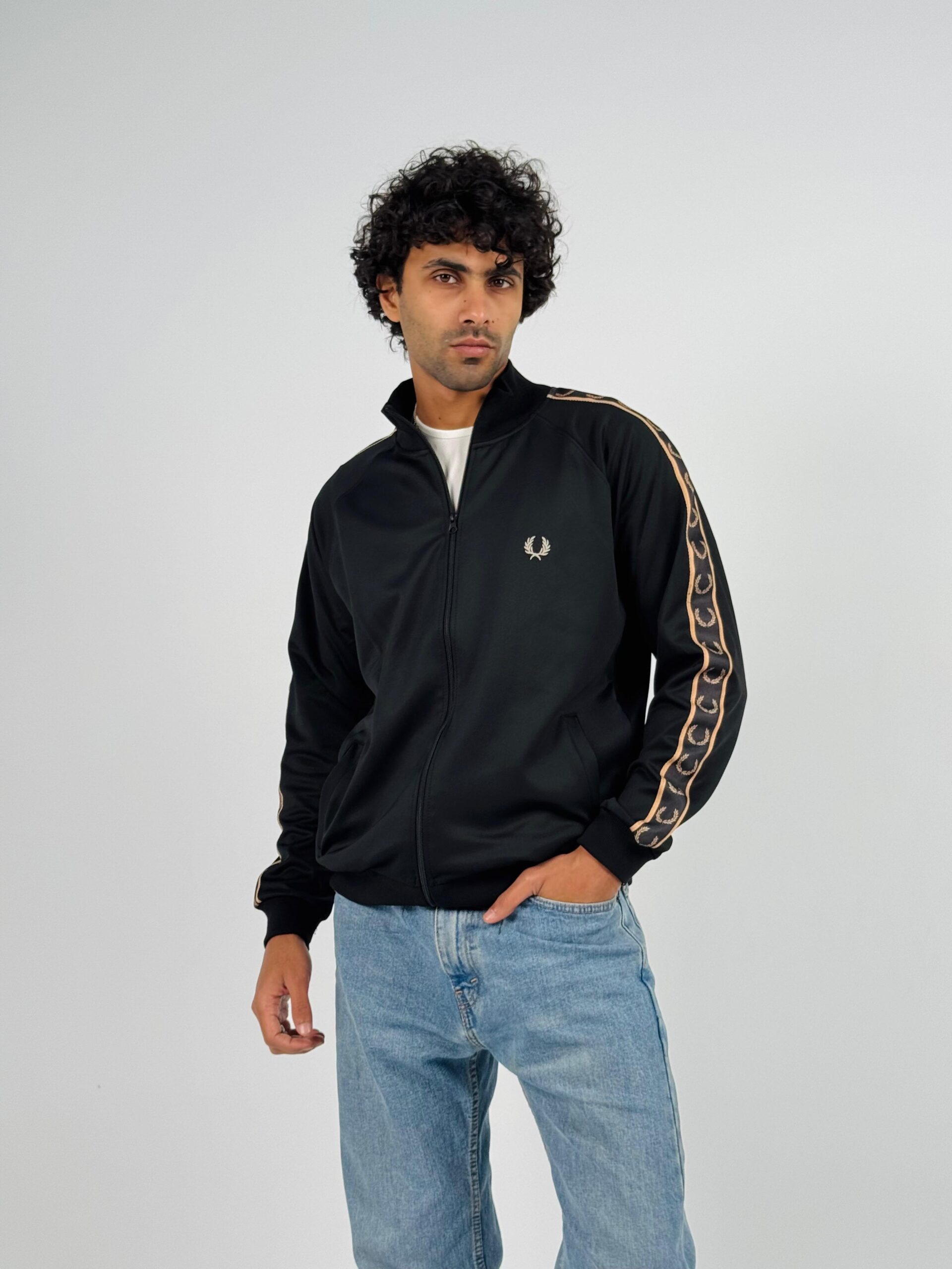 FredPerry Taped Jacket In Gold – NoStylist